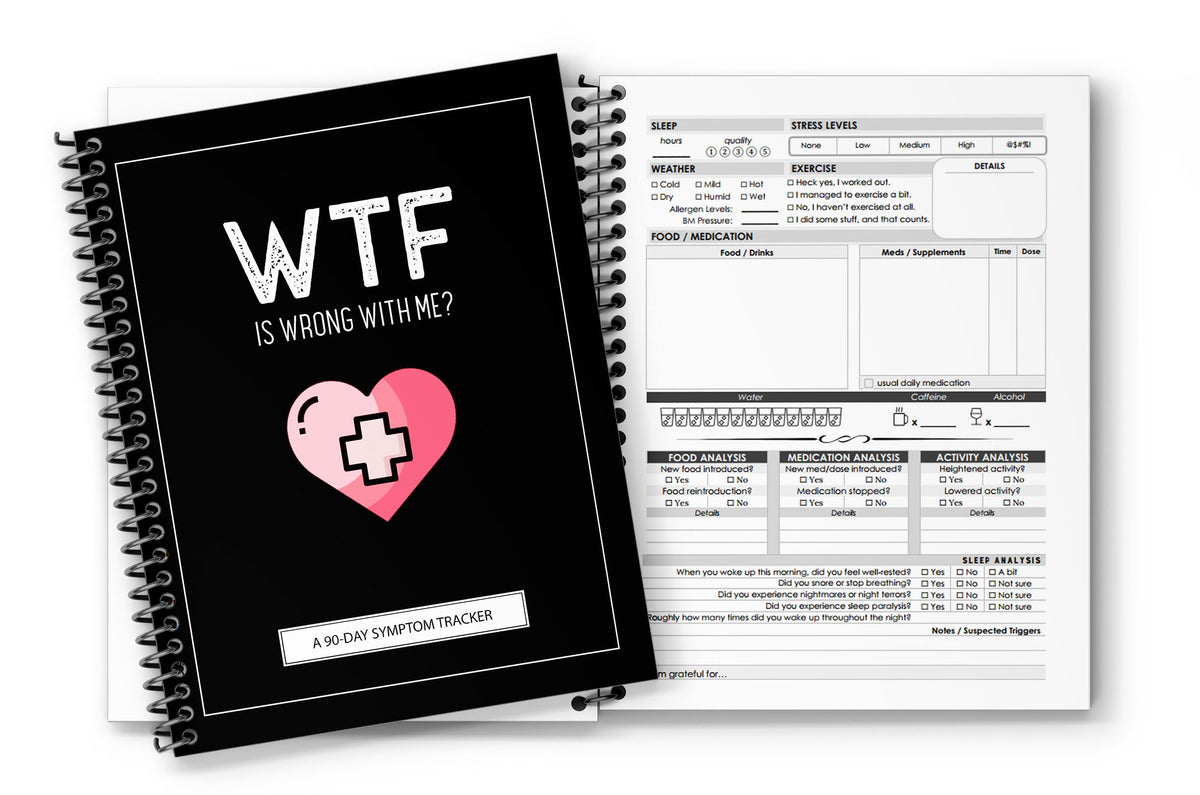 Coil Bound Pain & Symptom Journals For Chronic Illness | Wellness ...